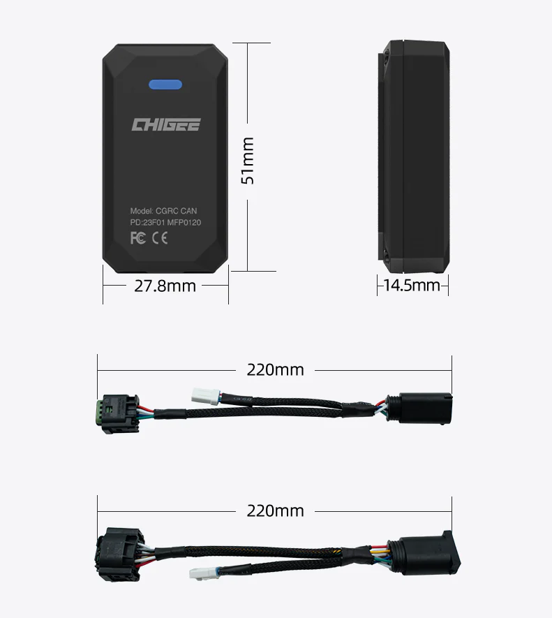 Adapter do sterowania AIO-5 za pomocą BMW Wheelie Control – Oficjalny Sklep Chigee